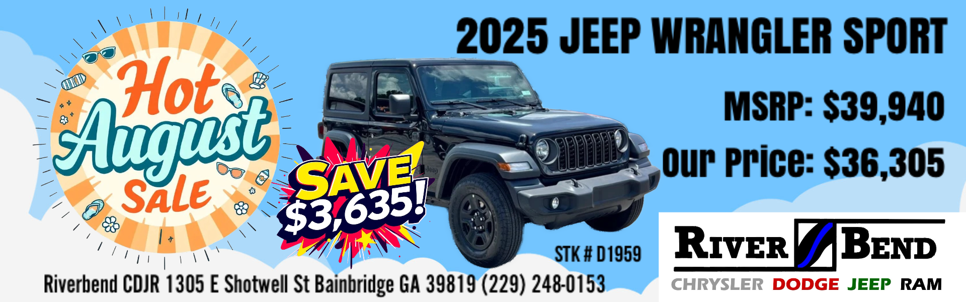 RiverBend Chrysler Dodge Jeep Ram | Dealer in Bainbridge, GA